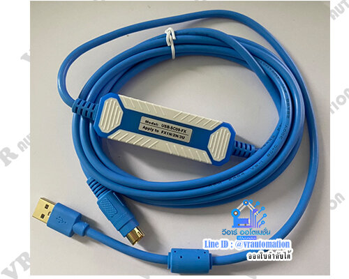 USB-SC09-FX สำหรับพีแอลซี Mitsubishi FX - VR AUTOMATION - ThaiPick