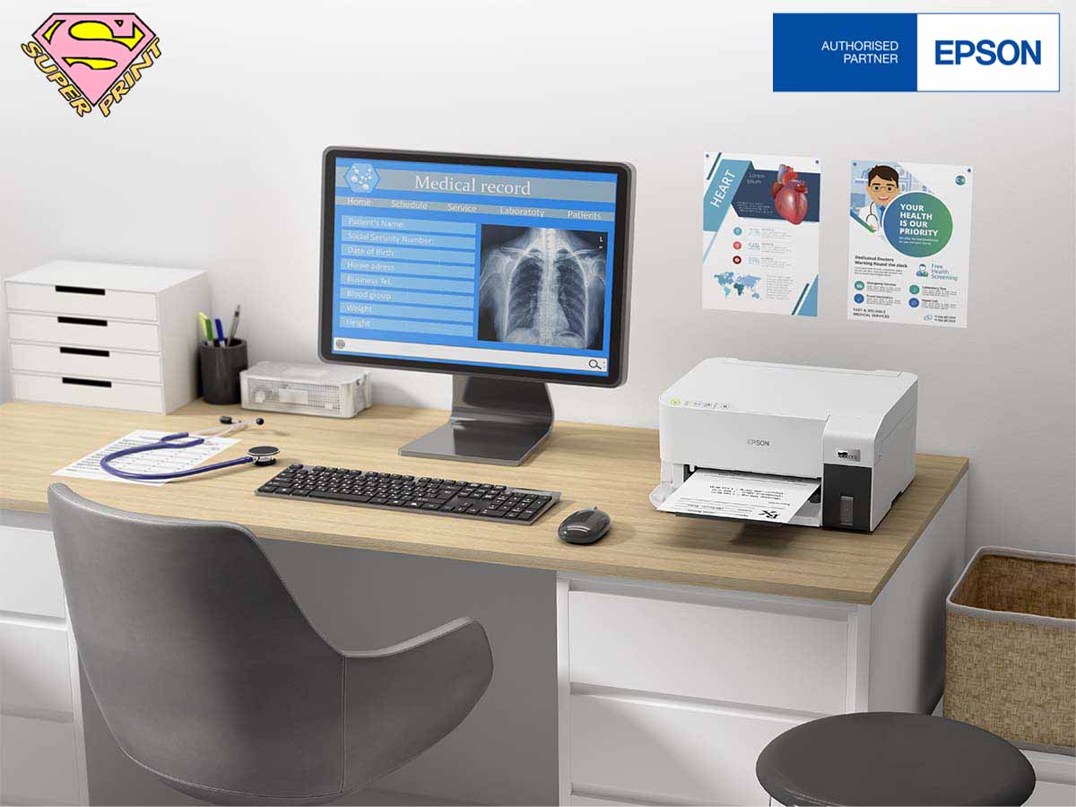 EPSON M1050 (อิงค์เจ็ท ขาว-ดำ หมึกกันน้ำ) พิมพ์อย่างเดียว มี WiFi ประกัน 4 ปี - Super Printer ...