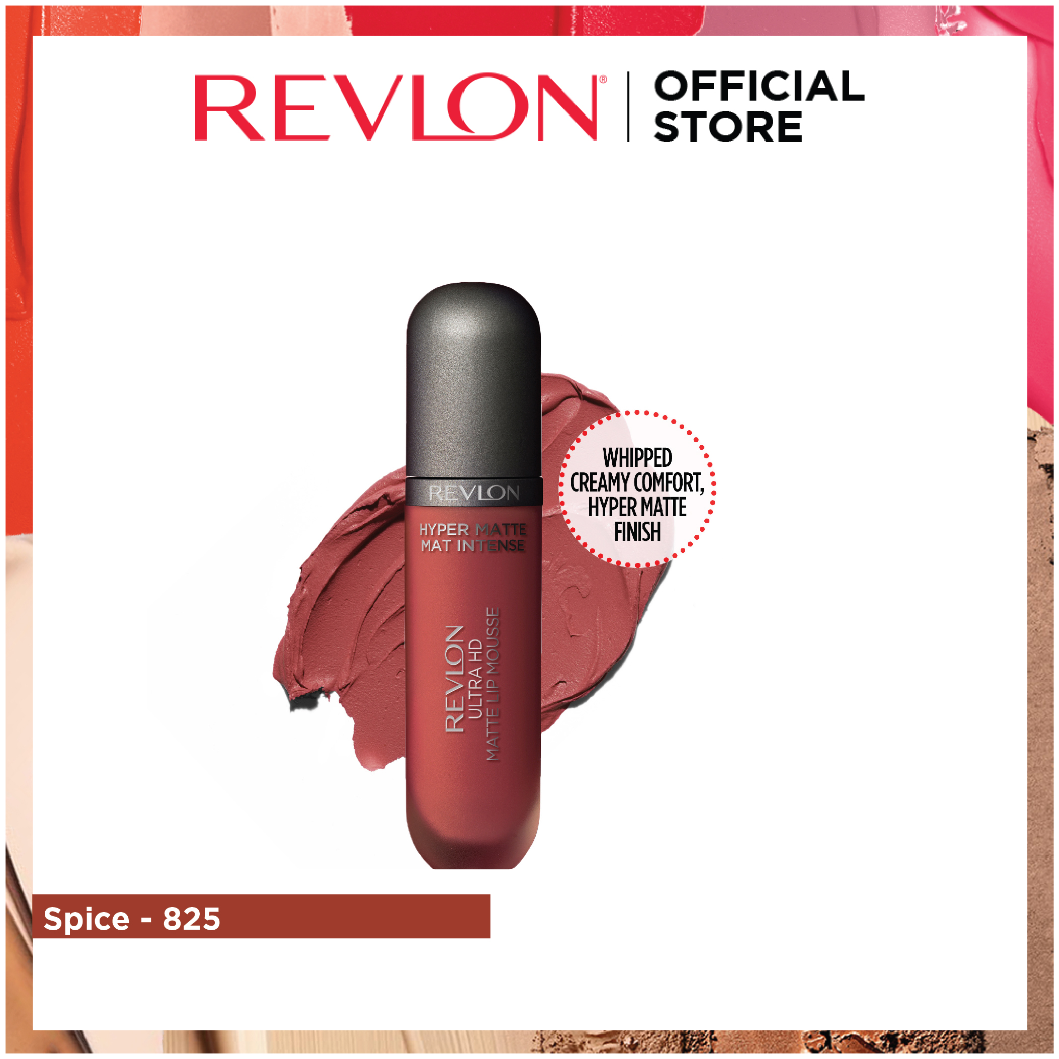 ลิปจุ่ม Revlon Ultra HD Matte Lipcolor เรฟลอน อัลตร้า เอชดี แมท ลิป ...