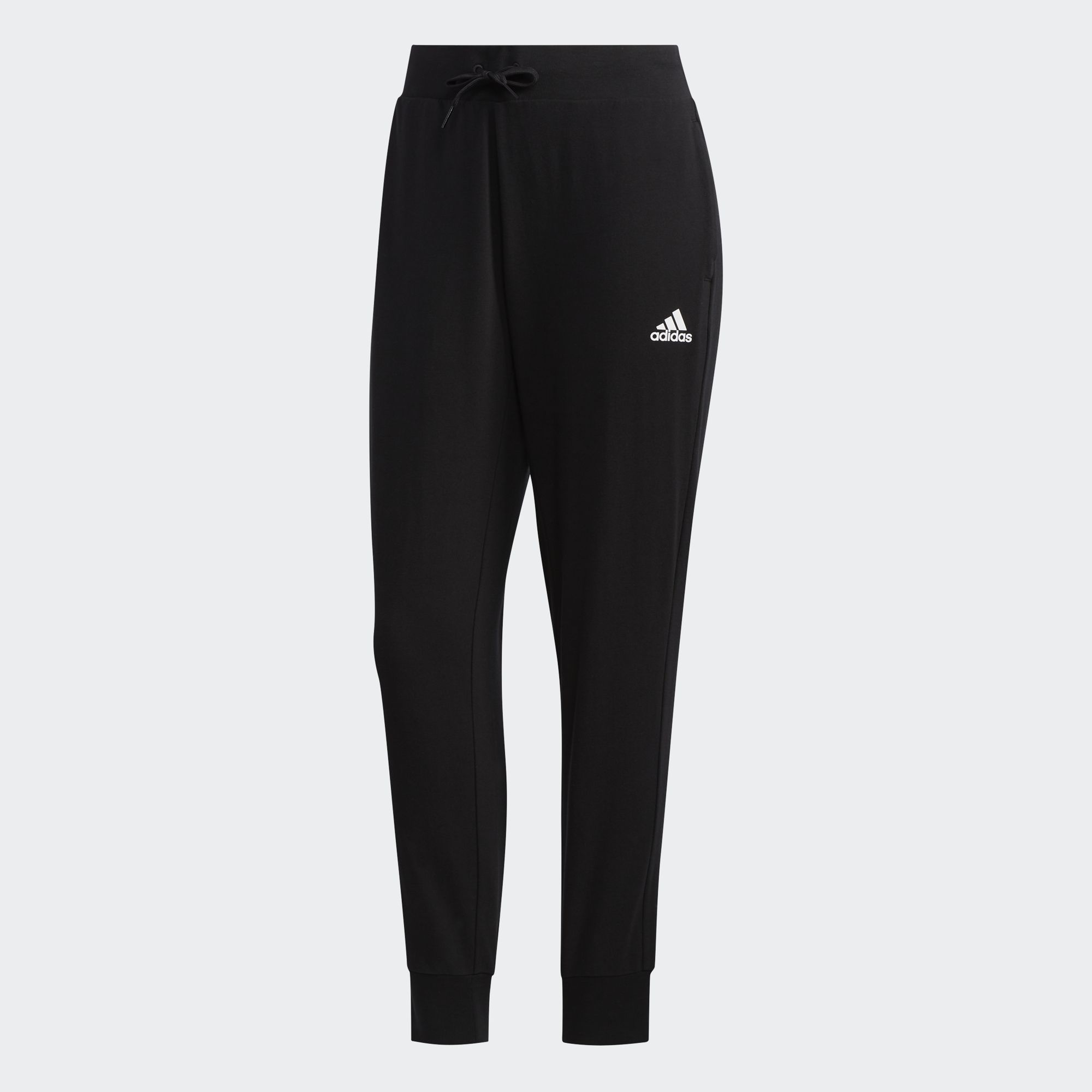 adidas เสื้อยืดบอยเฟรนด์ Essentials Logo ผู้หญิง สีดำ GL0781 - adidas ...