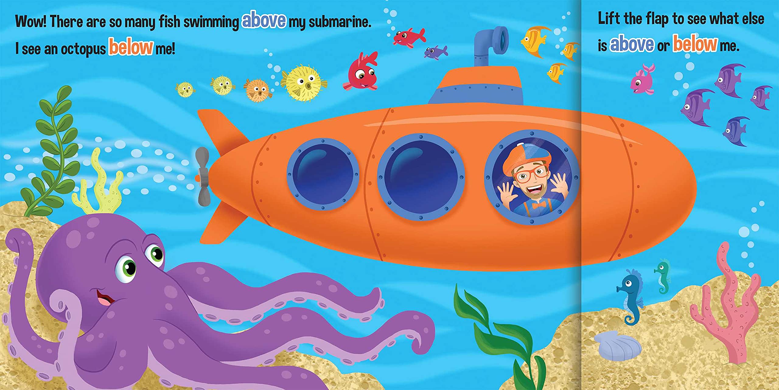 Blippi: Let's Look High and Low (8x8 with Flaps) [Paperback] - Mama ...