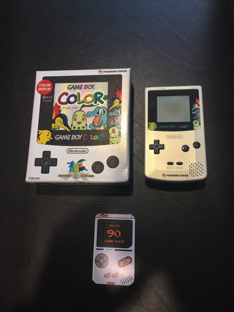 NINTENDO GAMEBOY COLOR BOX /GOLD POKEMON LIMITED EDITION - Retro Game ...