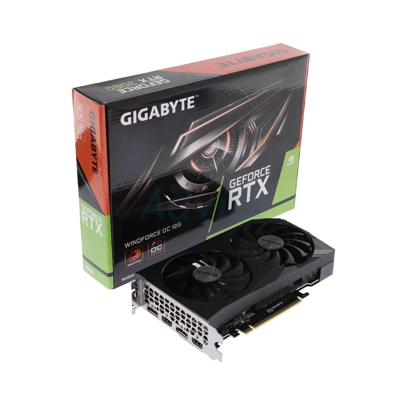 VGA GIGABYTE GEFORCE RTX 3060 WINDFORCE OC - 12GB GDDR6 | Lazada.co.th