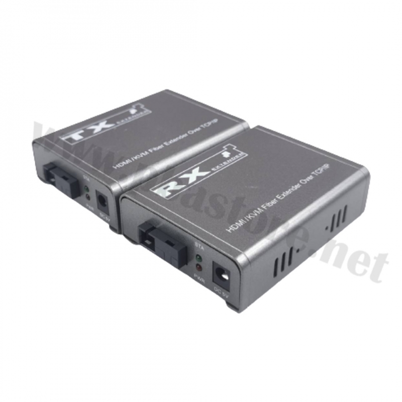 HDMI TO FIBER EXTENDER + USB (TX/RX) - PBA Fiber - ThaiPick