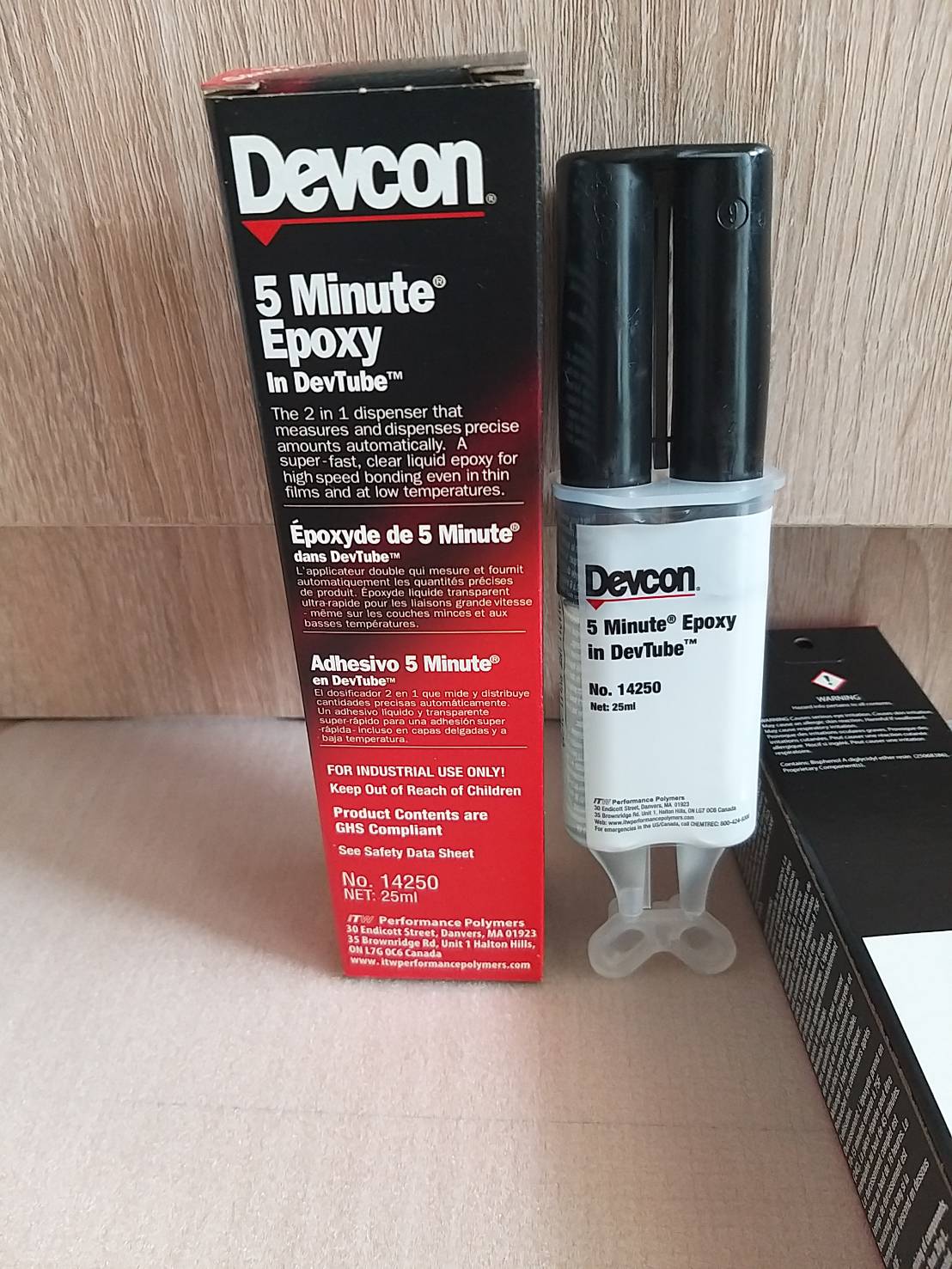 Devcon 14250 5 Min Epoxy กาวอีพ็อกซี่แห้งเร็ว 25ml. * ราคา รวมภาษีแล้ว - Peak1997-Industrial ...