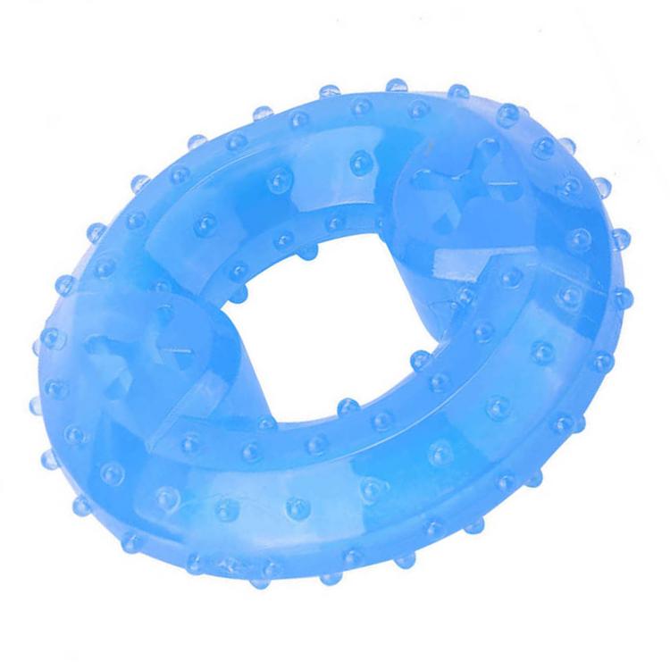 Puppy Teething Ring TPR Dog Pet Teether Cooling Chew Toy TPR Summer ...
