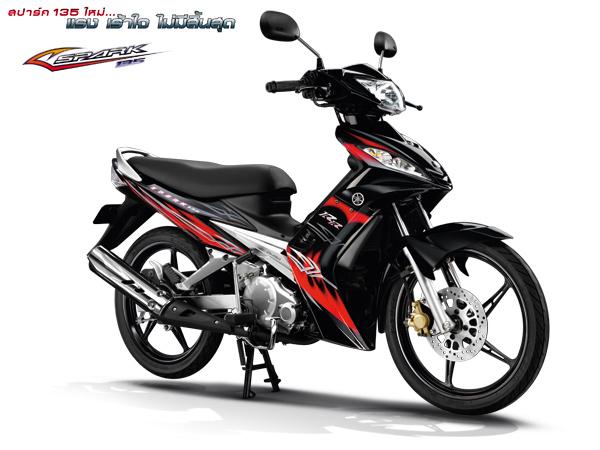 สติ๊กเกอร์ yamaha SPARK 135 rr rx ติดรถสี แดงดำ ปี 2008 รุ่น 5 - Pookie ...