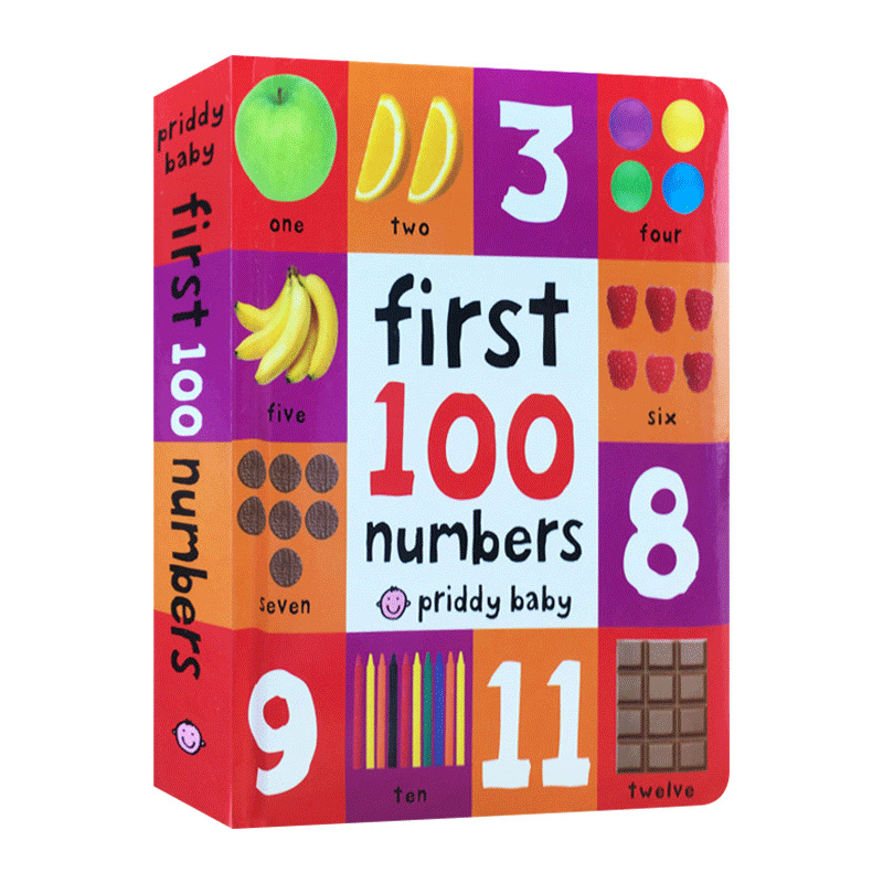 First 100 Numbers Graphic Dictionary 100 numbers original English ...