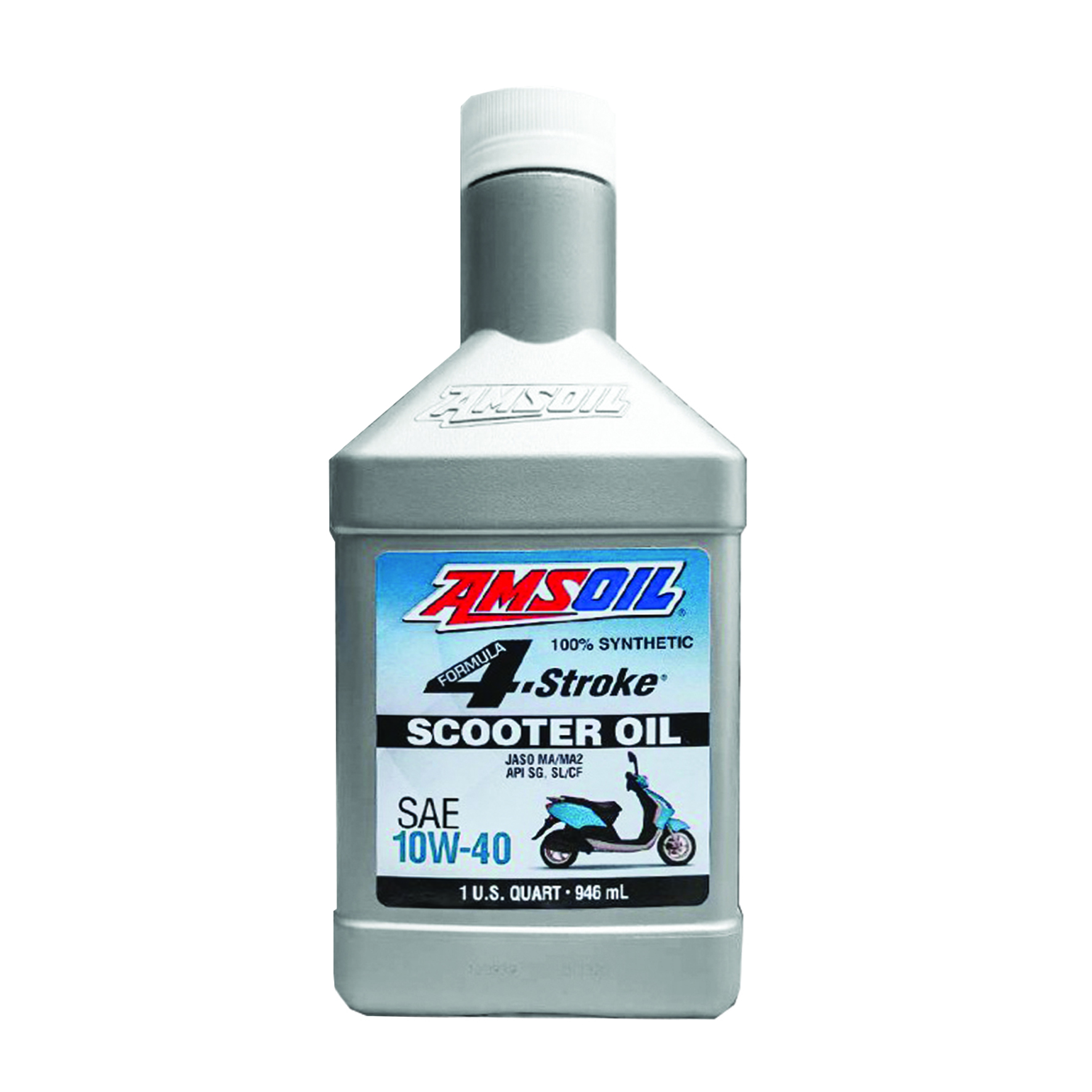 น้ำมันเครื่อง Amsoil 946ml Formula 4-Stroke Synthetic 10W-40 Scooter ...