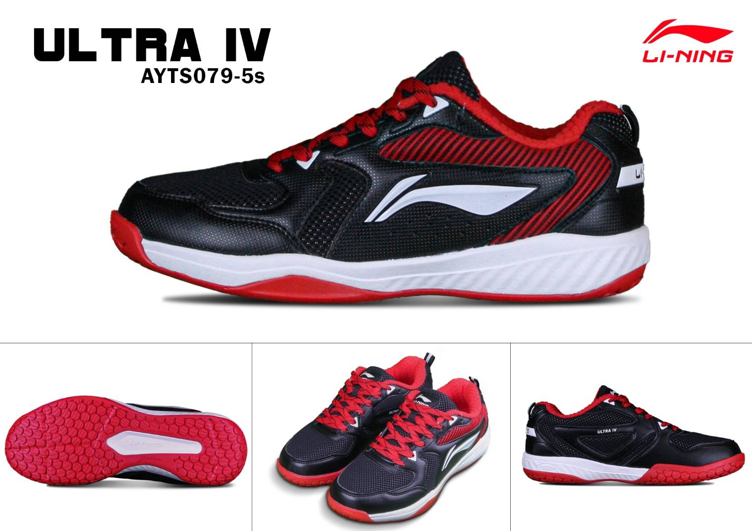 รองเท้าแบดมินตัน LINING ULTRA IV - MamMoth Badminton Shop - ThaiPick
