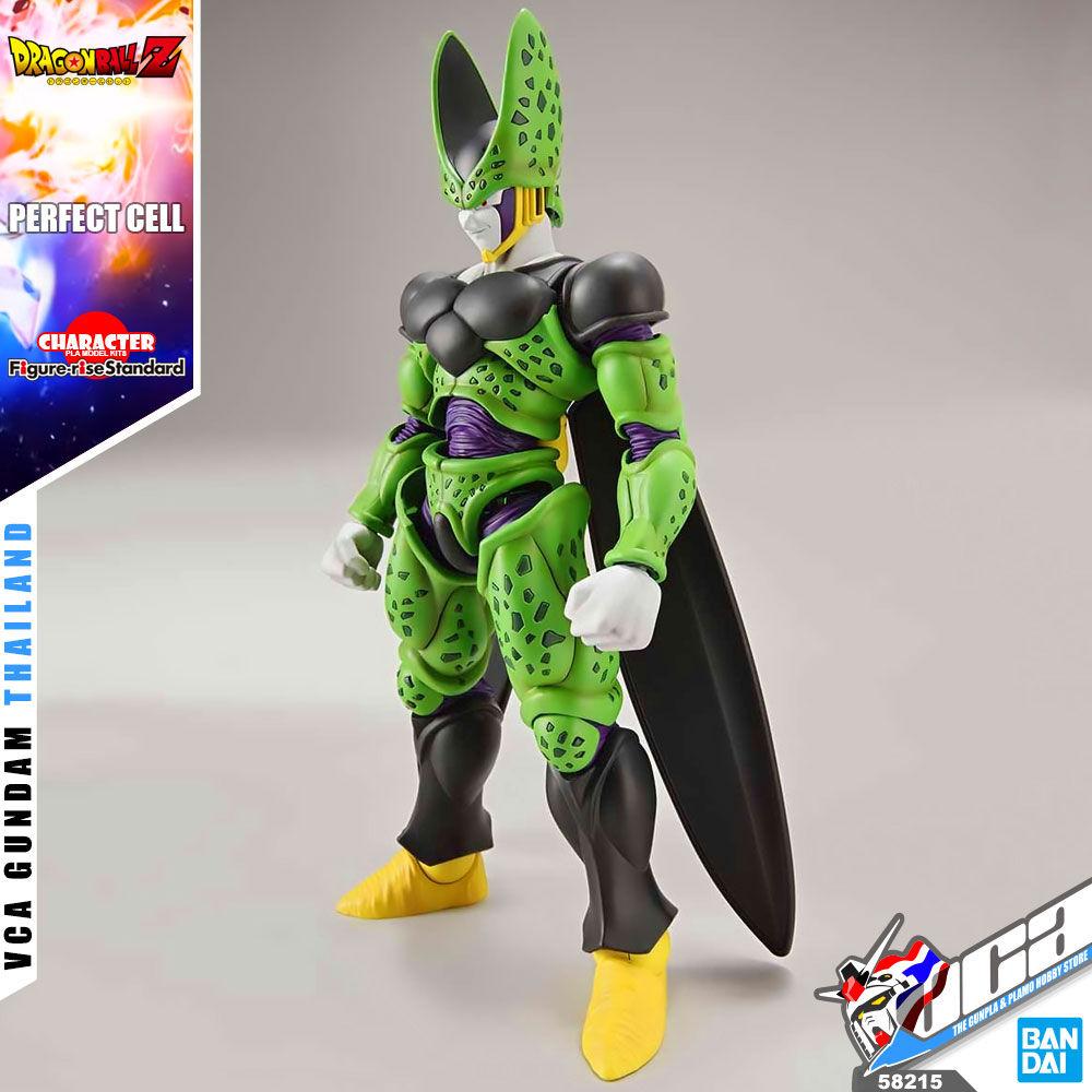 BANDAI FIGURE-RISE STANDARD PERFECT CELL FIGURE RISE ดราก้อนบอล พลาสติก ...