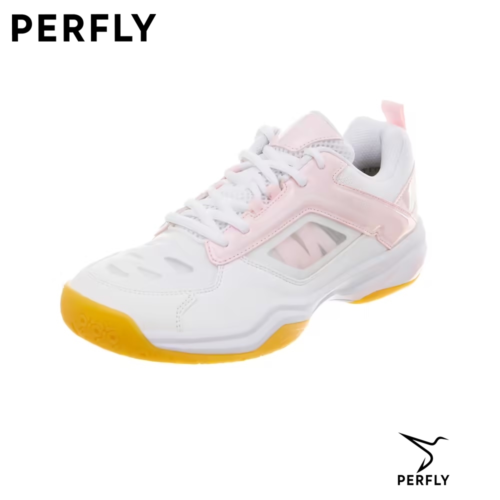 รองเท้าแบดมินตันหญิง PERFLY MS 506 สีชมพู WOMEN BADMINTON SHOES PERFLY ...
