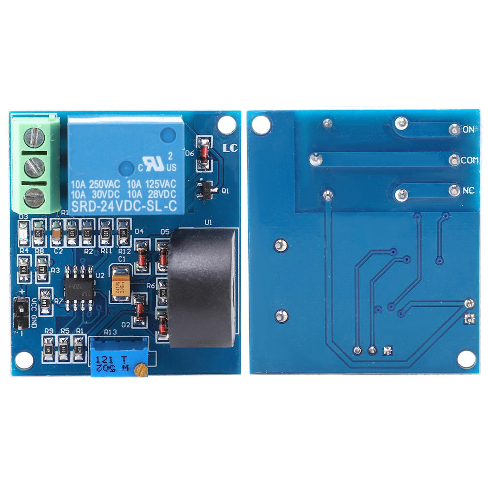 Overcurrent Protection Sensor Module Ac Current Detection 24v Relay 5a 20hz~400hz Wf Mobiles