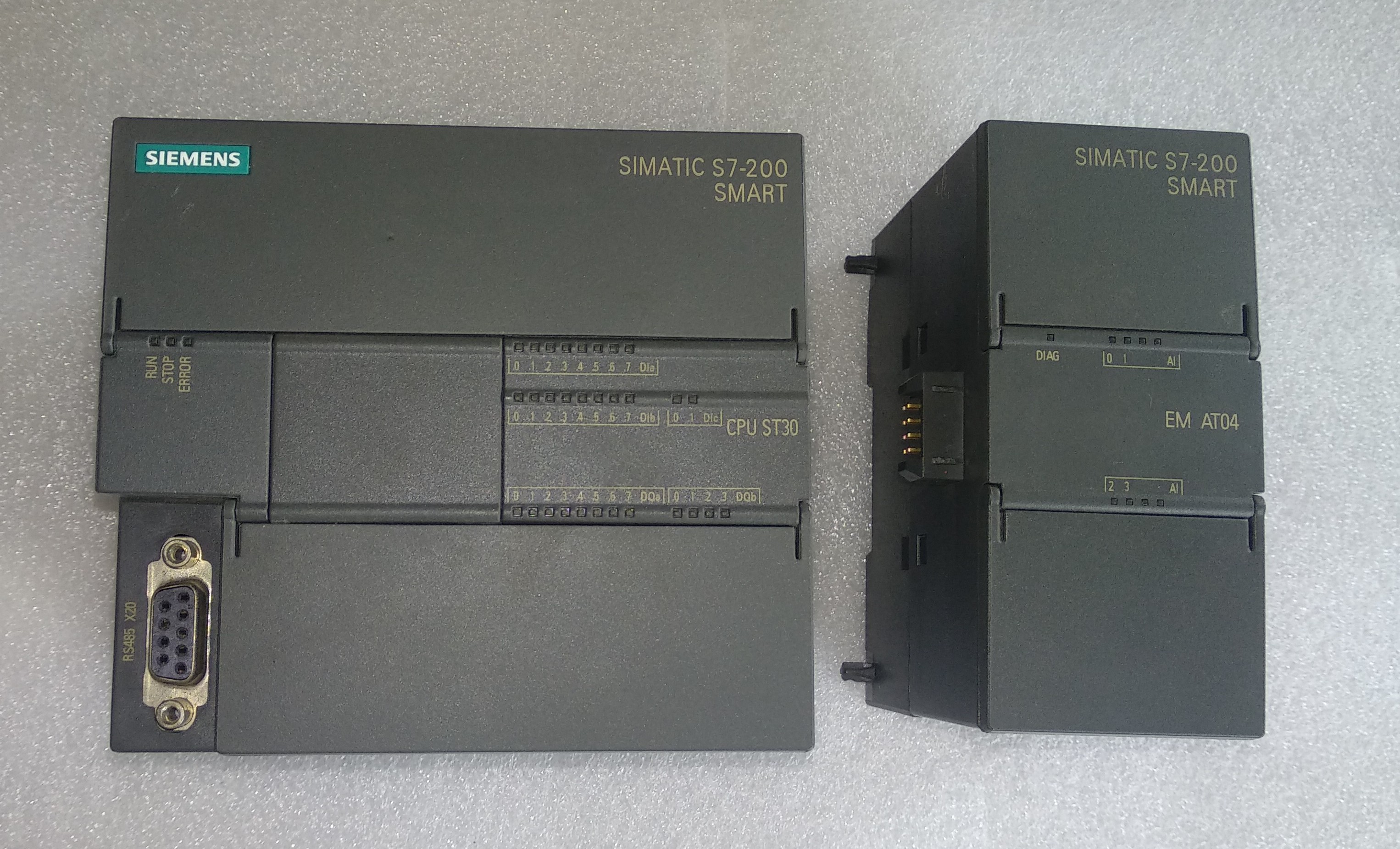 Siemens Plc S7 200 Smart Cpu St30 Em At04 สภาพใช้งาน 98 Th 