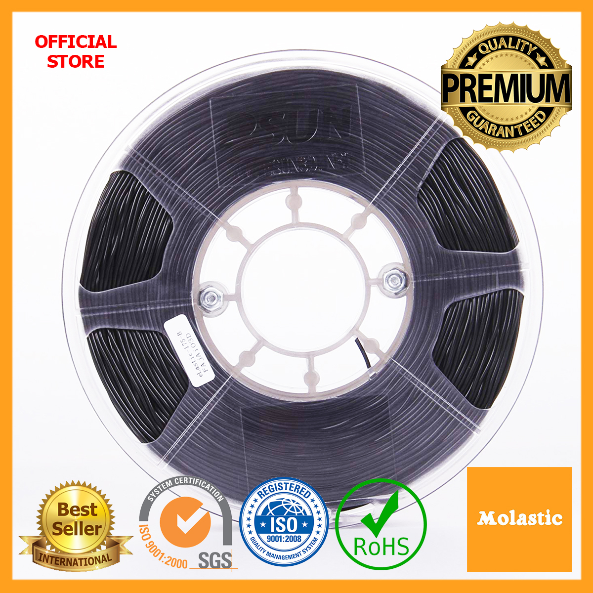 เส้นวัสดุการพิมพ์ TPU 95A/87A, eLastic TPE 83A eSun Filament สำหรับ ...