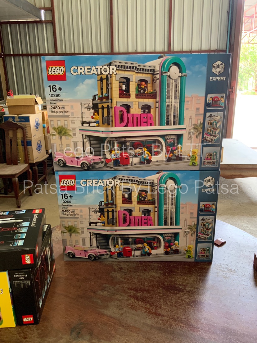 Lego 10260 DOWNTOWN DINER - Patsa Brick by Lego Patsa - ThaiPick