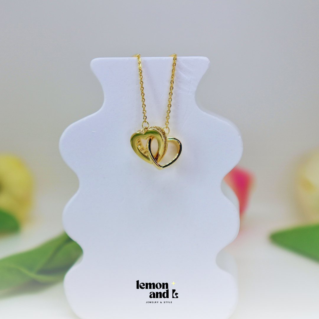 สร้อยคอหัวใจคู่ (Couple Heart) | Lazada.co.th