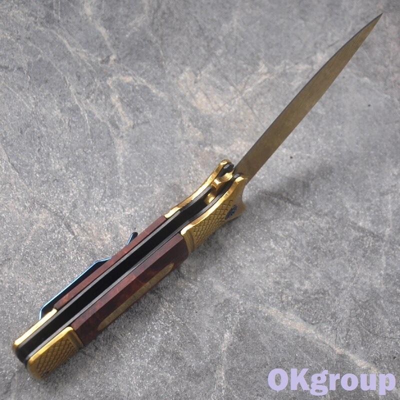 OKgroup CM002-NC Folding knife CHONGMING Knife รุ่นCM73 หนึ่งในรุ่นที่ ...