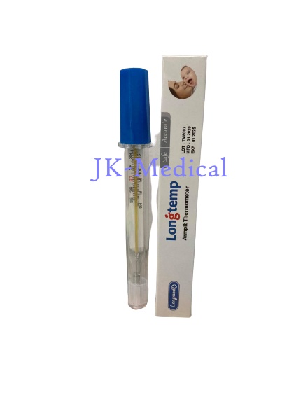 (1 กล่อง 12 ชิ้น) Longmed Longtemp ปรอทวัดไข้ เด็กผู้ใหญ่ ที่วัดไข้ ...