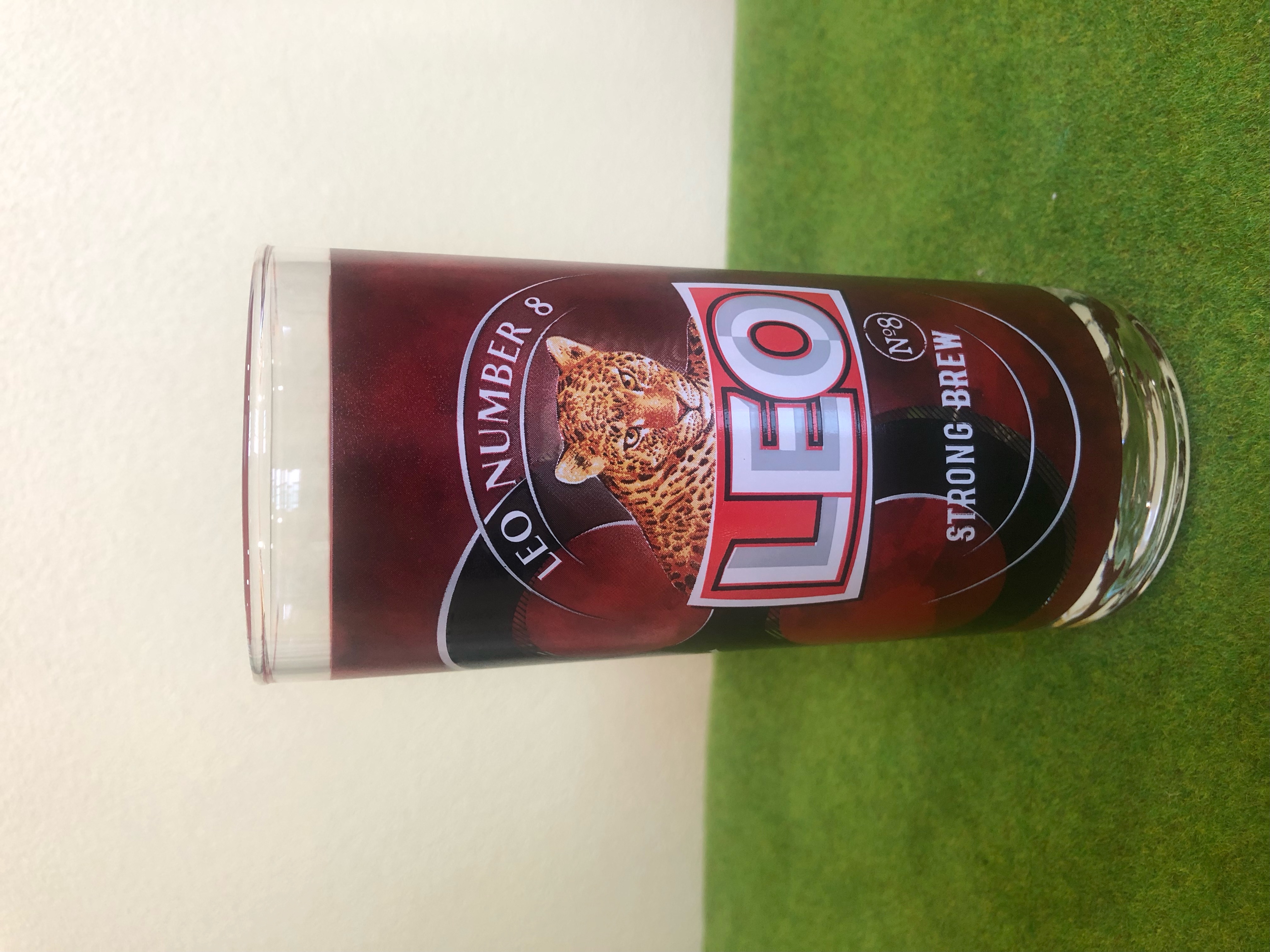 แก้วเบียร์ลีโอ แก้ว beer leo No8. | Lazada.co.th