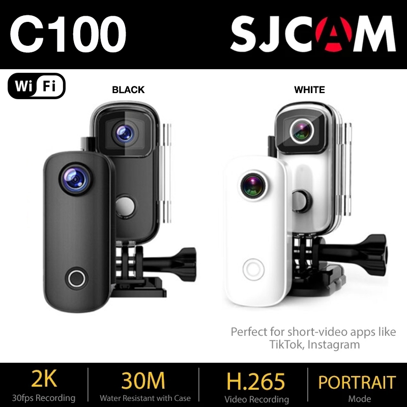 SJCAM CAMERA C100 1080P 30fps 30M Waterproof กันน้ำได้ กล้องเพื่อการ ...