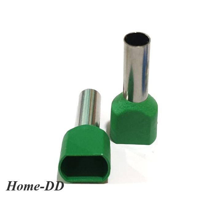 หางปลากลม คอร์ดเอ็น แบบมีฉนวน ย้ำรวมสายไฟ 2 เส้น ขนาด 1.0 Sq.mm (สี ...