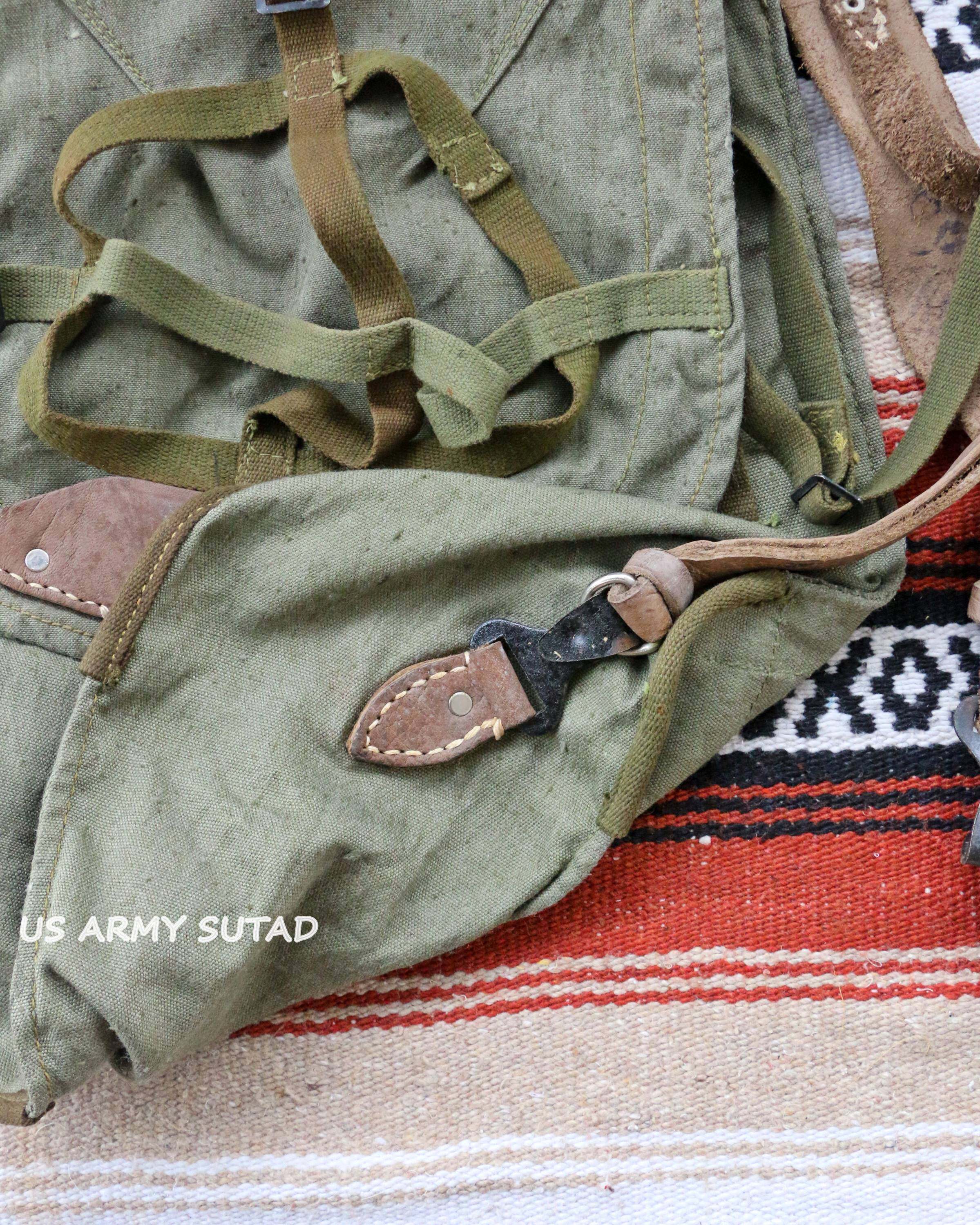 Romanian military backpack 70s - US.ARMY Sutad. - ThaiPick