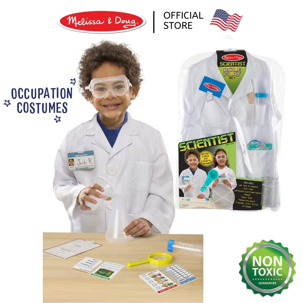 Role Play Costume - Scientist Melissa and Doug - Melissa & Doug - ThaiPick