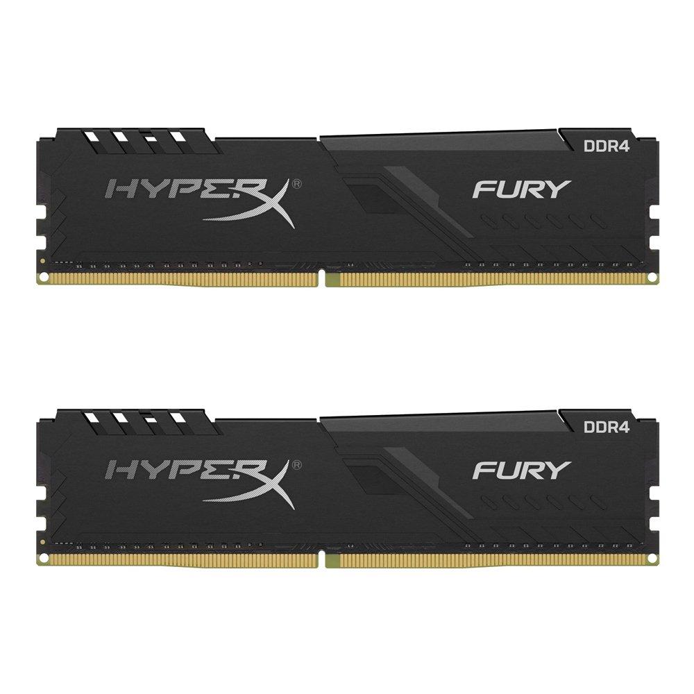 32GB (16GBx2) DDR4/3200 RAM PC (แรมพีซี) KINGSTON HyperX FURY BLACK ...