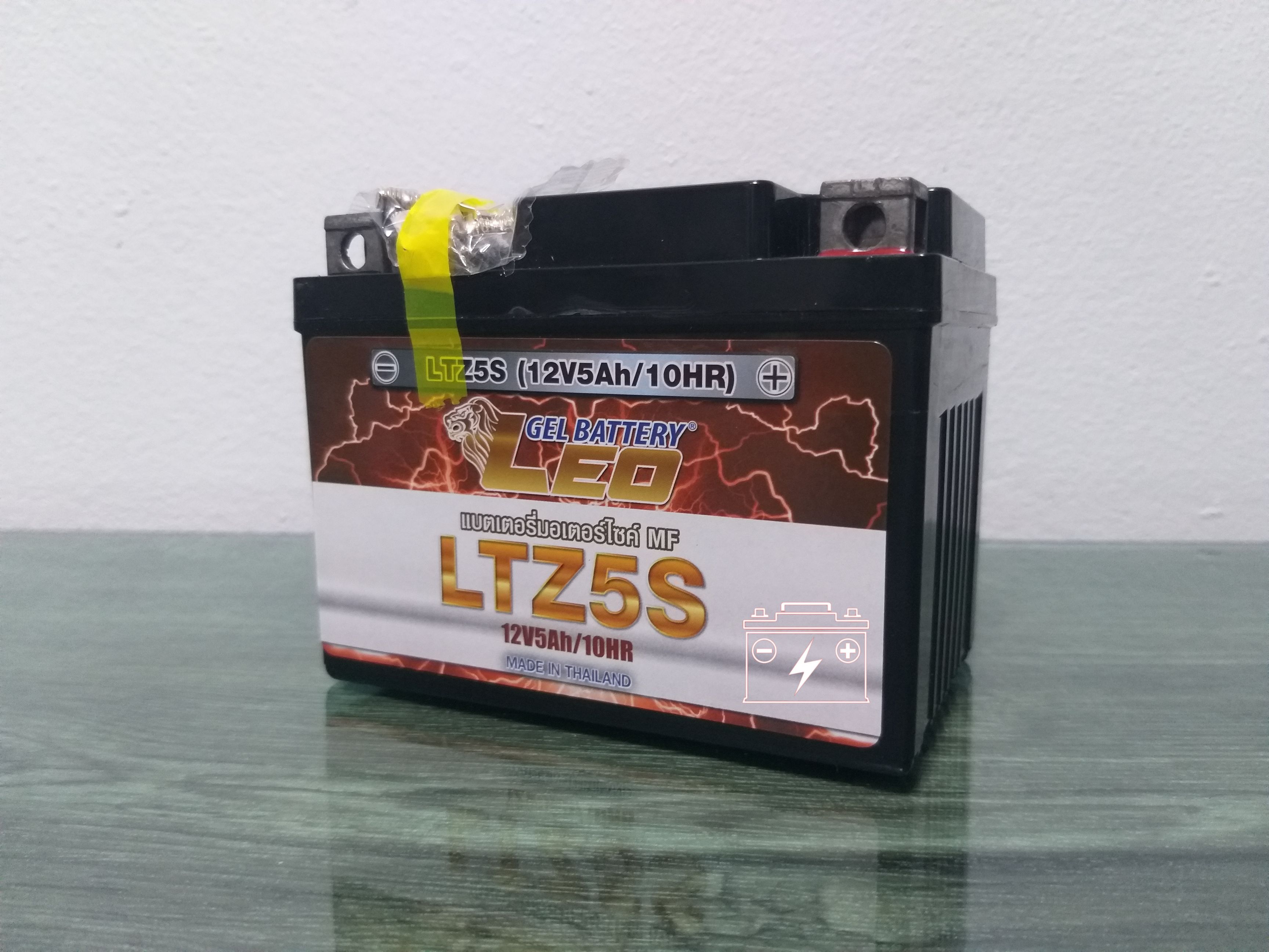 แบตเตอรี่ สำหรับ Honda wave ทุกรุ่น แบตเตอรี่ LEO LTZ5S 12โวลท์ 5แอมป์ ...