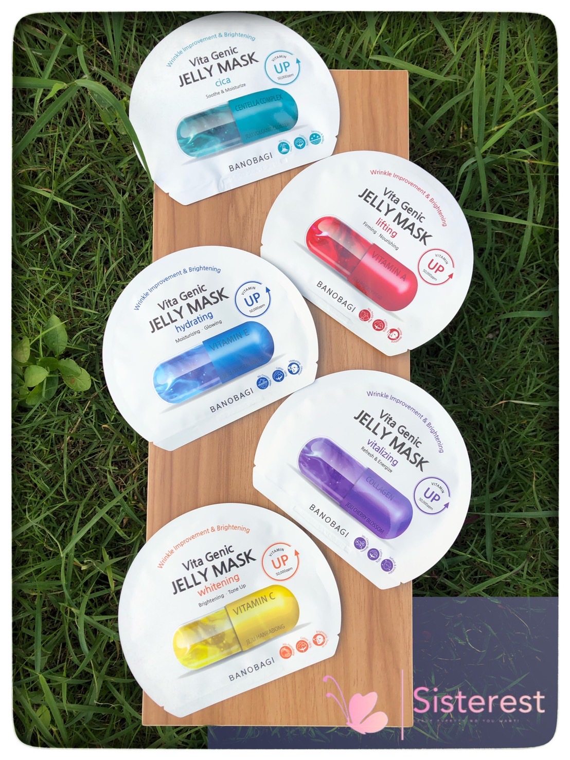 Banobagi Vita Genic Jelly Mask 30ml มาส์กคณหมอ แบบกล่อง - For you Skin ...