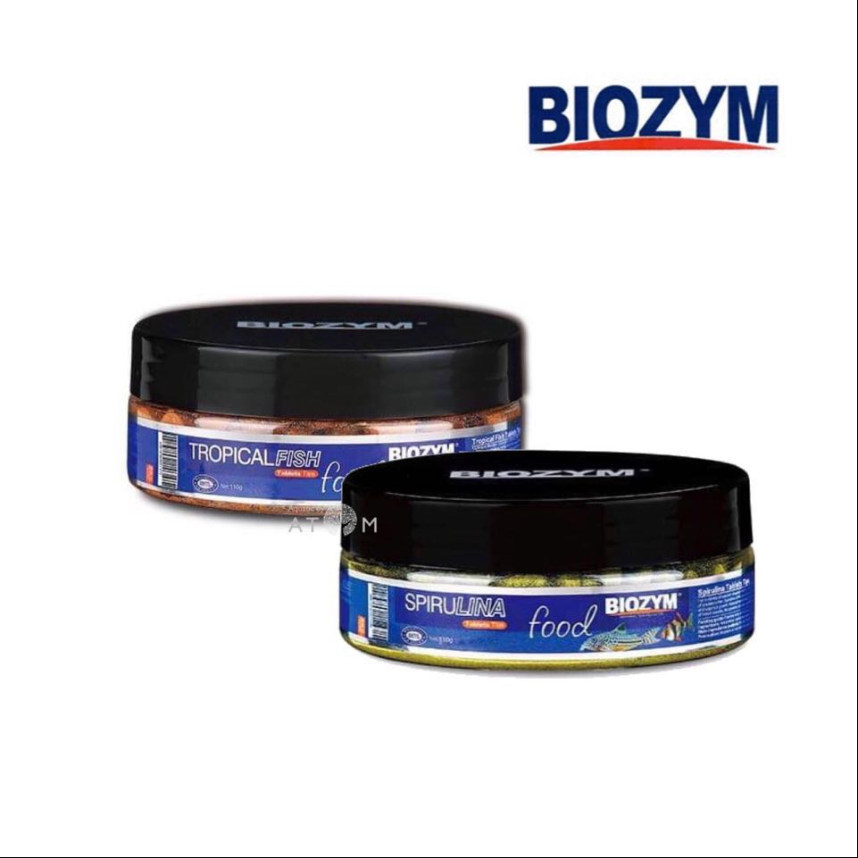 (พร้อมส่ง) อาหารปลา BIOZYM แบบแปะกระจก อาหารปลาสวยงาม - Aquatic by ATOM ...