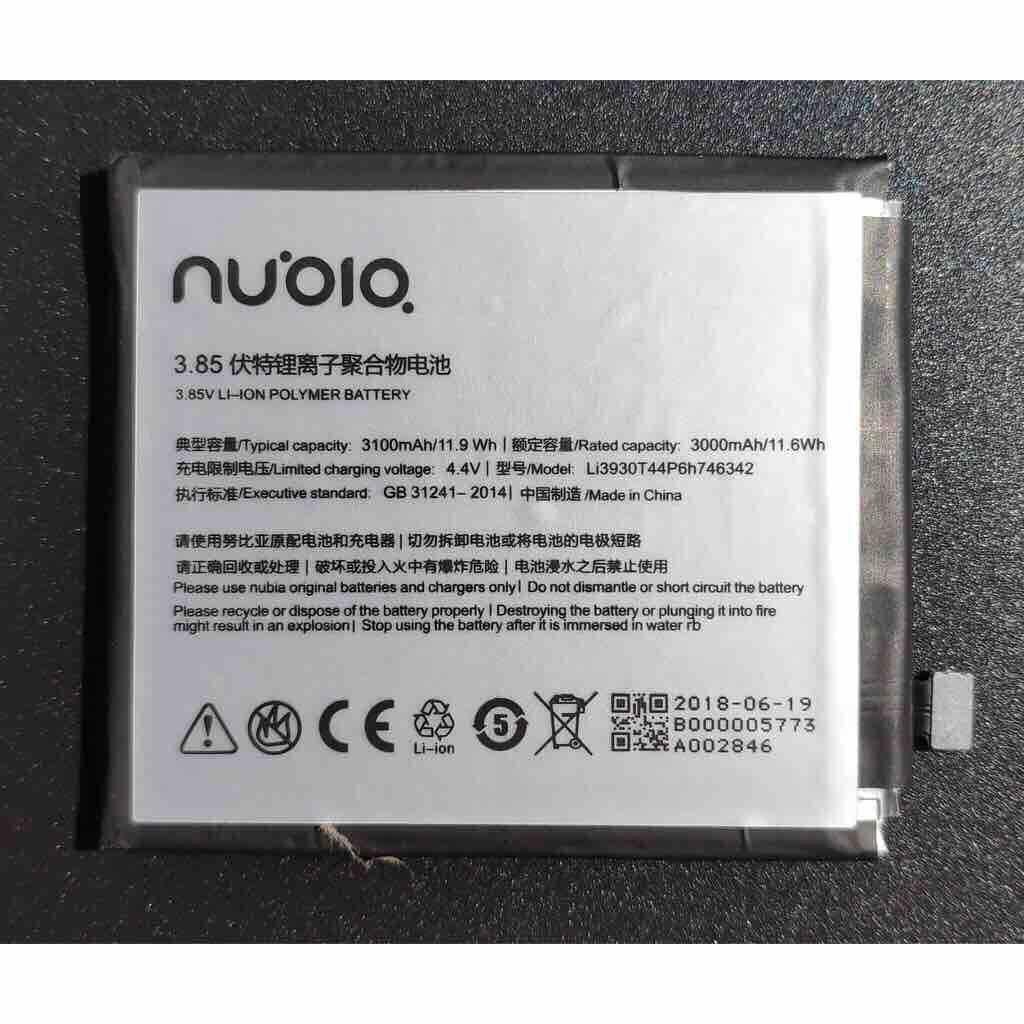 แบตเตอรี่ Nubia Z17S NX595J Li3930T44P6h746342 พร้อมชุดถอด ร้าน TT.TT shop - TT.TT shop - ThaiPick