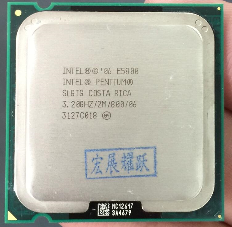PC computer Intel Pentium Processor E5800 Dual-Core CPU LGA 775 100 ...