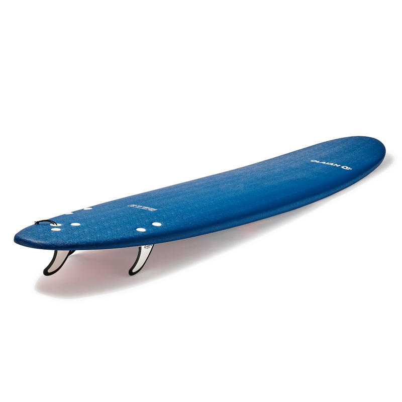 Foam Surfboard 8 Ft. 6 inch. Supplied With A Leash And Three Fins ...