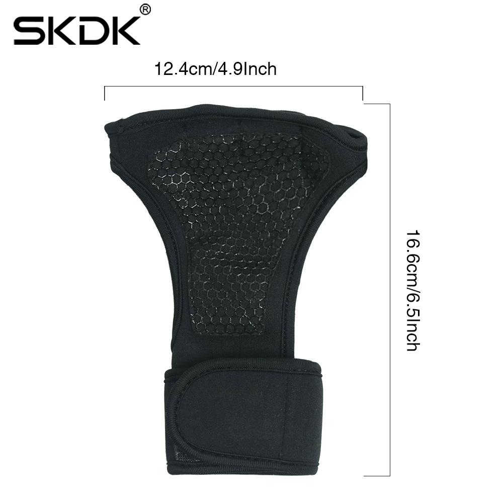 ML ถุงมือ เซพข้อ ถุงมือฟิตเนส SKDK Training Gloves หนังกลับ สแต๊ป หนัง ...