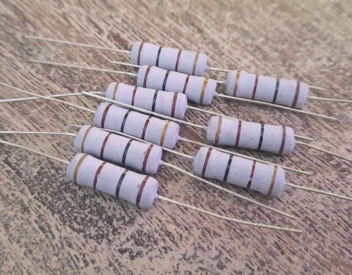 RXF 3วัตต์ ฟิวส์ต้านทาน (1ตัว) 3W ±5% 0.1Ω-100Ω Fusible Resistor, Metal ...