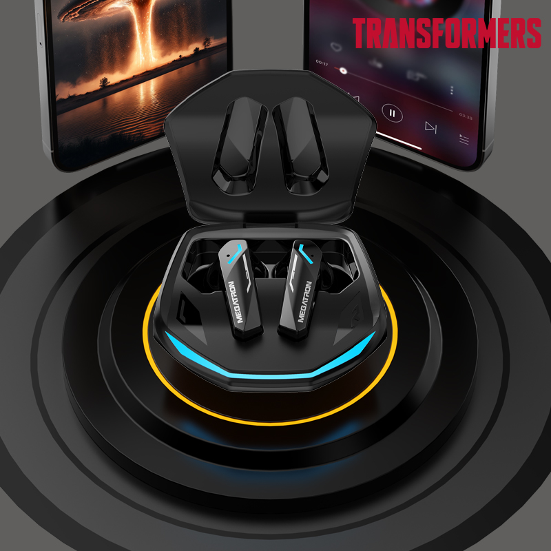 Lenovo Transformers TF-T10 ชุดหูฟังบลูทูธกีฬาวิ่งตัดเสียงรบกวนบลูทูธ 5.4 ฟังเพลงมินิเกมเพลงพกพา ...