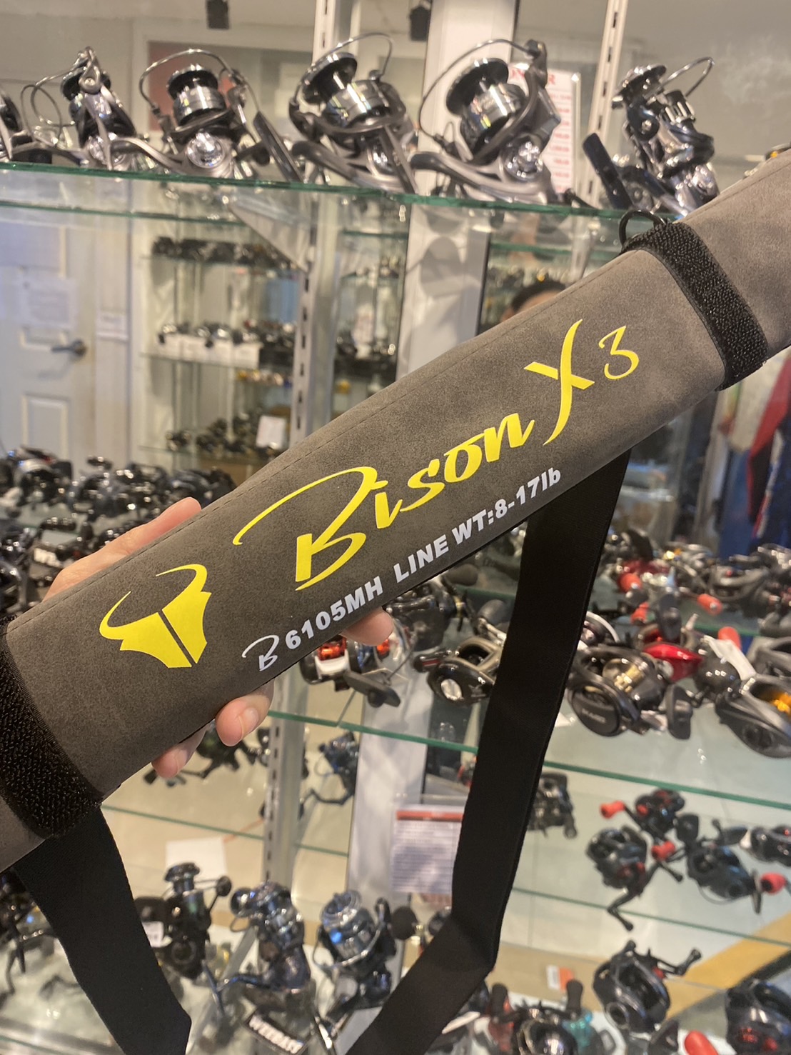 คันเบ็ด BISON X3 คัน 5 ท่อน XCross ไกด์Fuji | Lazada.co.th