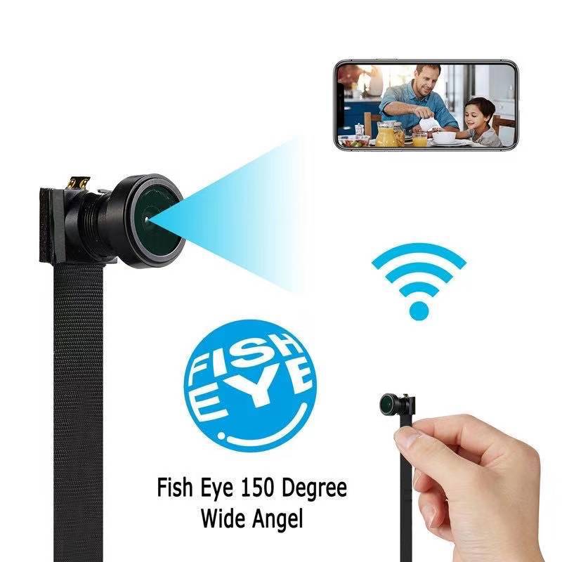 HD 4K DIY Portable WiFi IP Mini Camera Night vision Remote View P2P ...