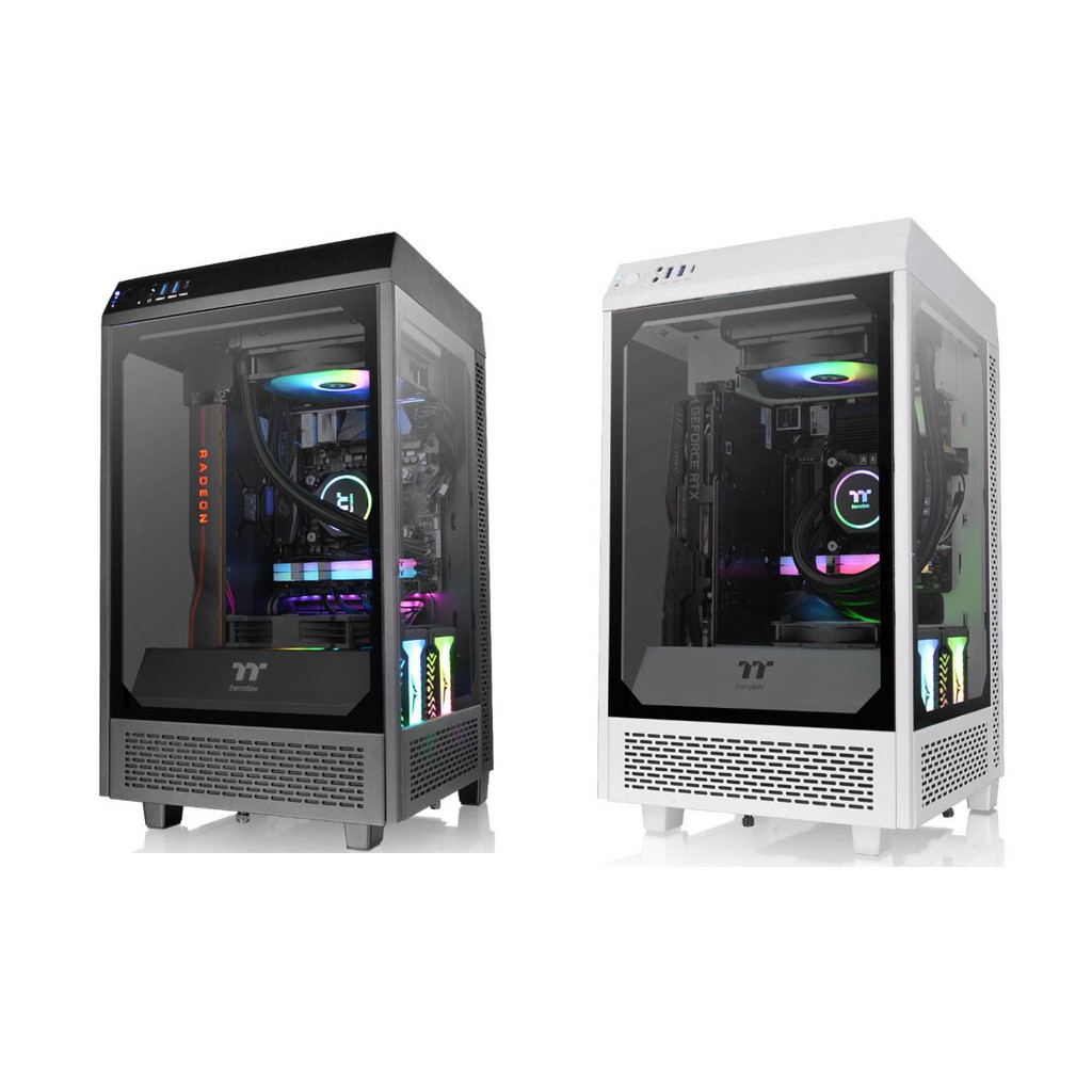 THERMALTAKE The Tower 100 Black, The Tower 100 White Mini itx Case ...