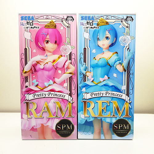 Re Zero Figure REM+RAM set Pretty Princess Ver. SEGA | Lazada.co.th