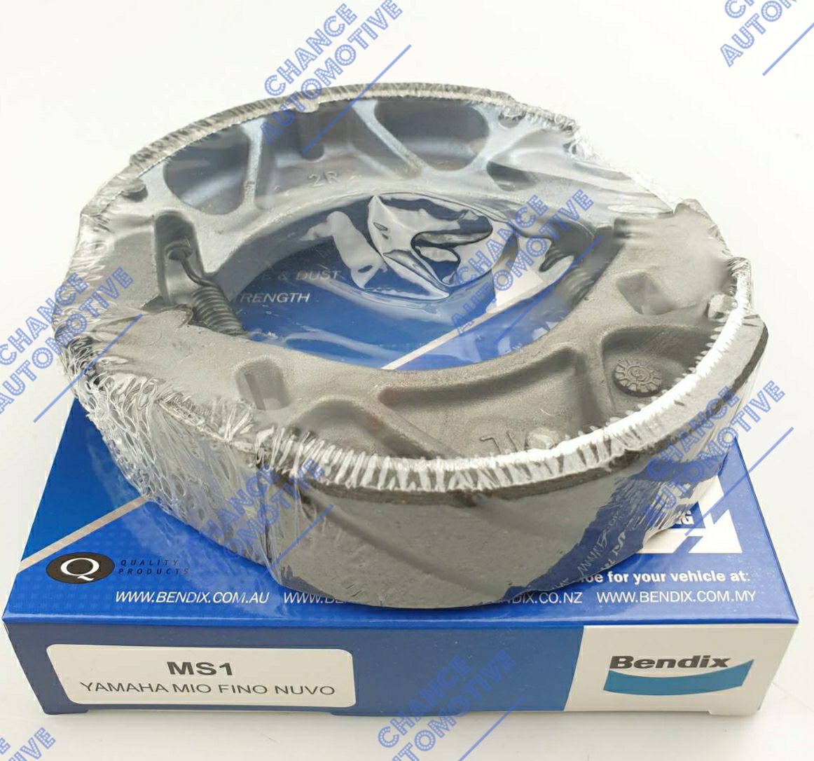 BENDIX ผ้าเบรคดรั้มหลัง AEROX,Q-BIX,LEXI,GT125,GRAND FILANO,FILANO ...