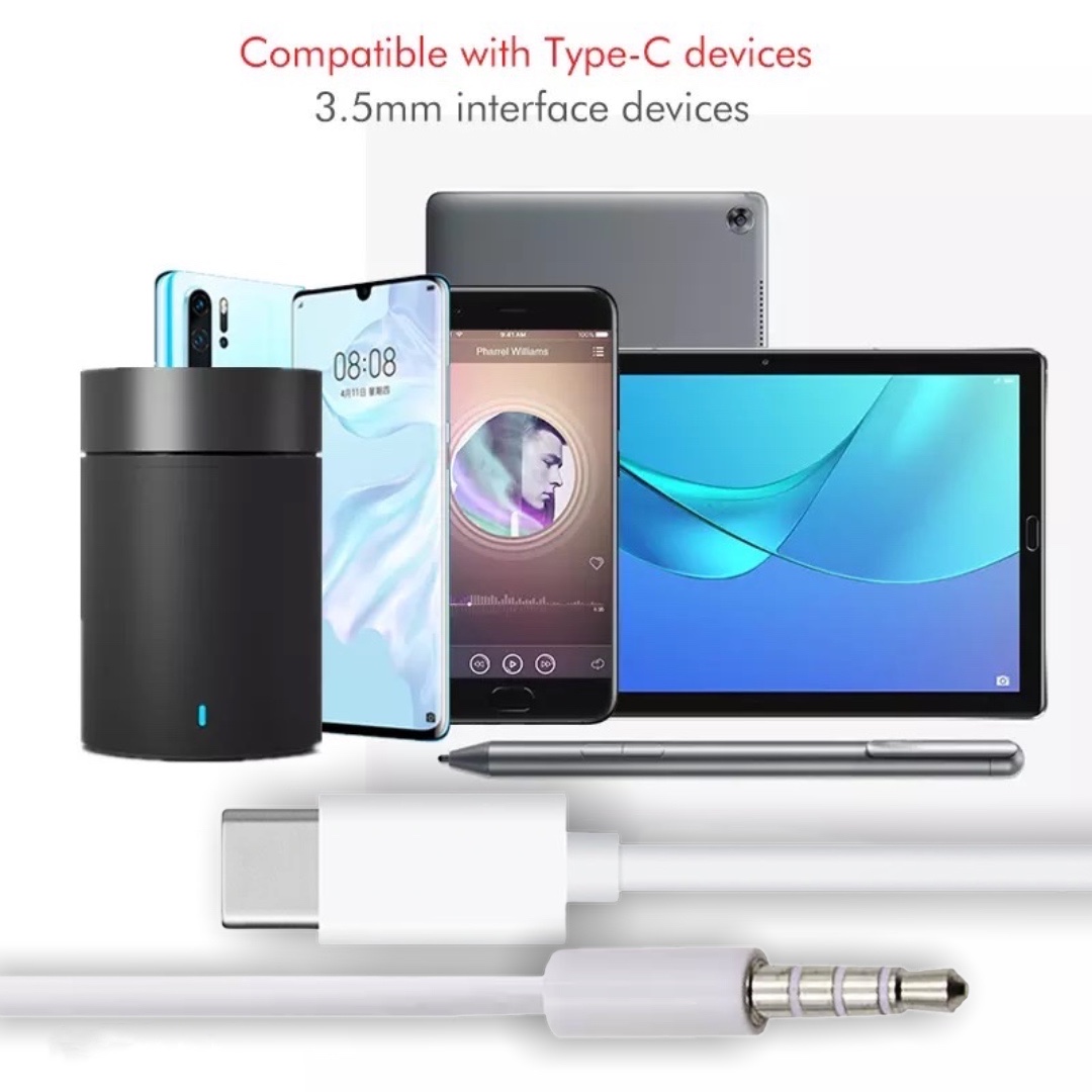 สายแปลง JH-CM21 USB Type C Auxสายแจ็ค3.5มม.สายลำโพงสำหรับหูฟังชุดหูฟัง ...