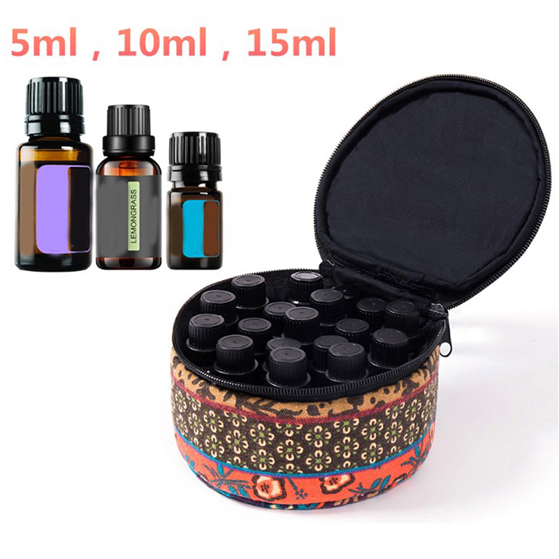 9Bottle Essential Oil Case 15ml 10ml 5ml Holder Storage Aromatherapy ...