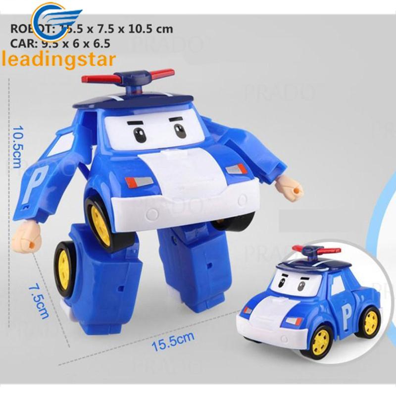 LEADINGSTAR 6 in 1 Korean Animation Cartoon Robocar Poli Transformation ...