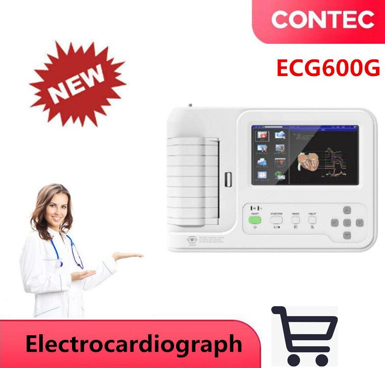 CONTEC ECG1200G, คลื่นไฟฟ้าหัวใจหน้าจอสัมผัส, จอภาพ ECG, เครื่อง EKG 12 ...