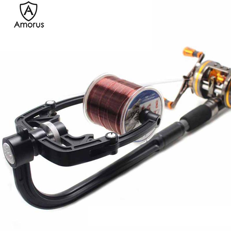 Amorus Fishing Line Spooler Winder Reel Spool Spooling Station System ...