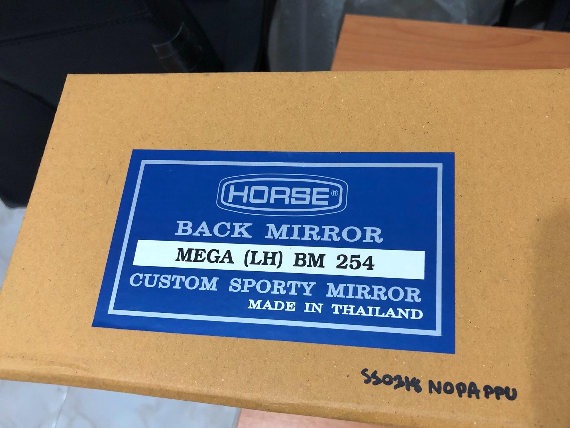 กระจกมองหลัง (ข้างซ้าย L) สำหรับ Hino Mega / Victor และ isuzu Deca บาง ...