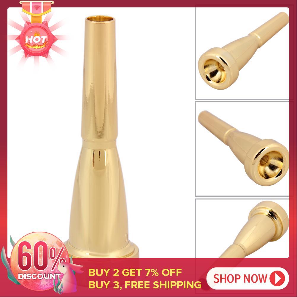 【welcomehome】ชุบทอง MEGA เสียงนุ่มไพเราะเมาส์พีชทรัมเป็ต 7C (ทอง ...